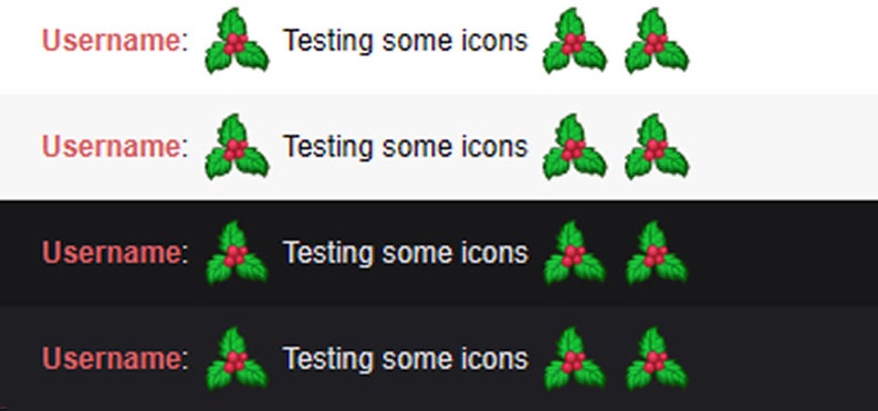 Christmas Festive Holly Emote - Twitch Emote - Discord Youtube ...