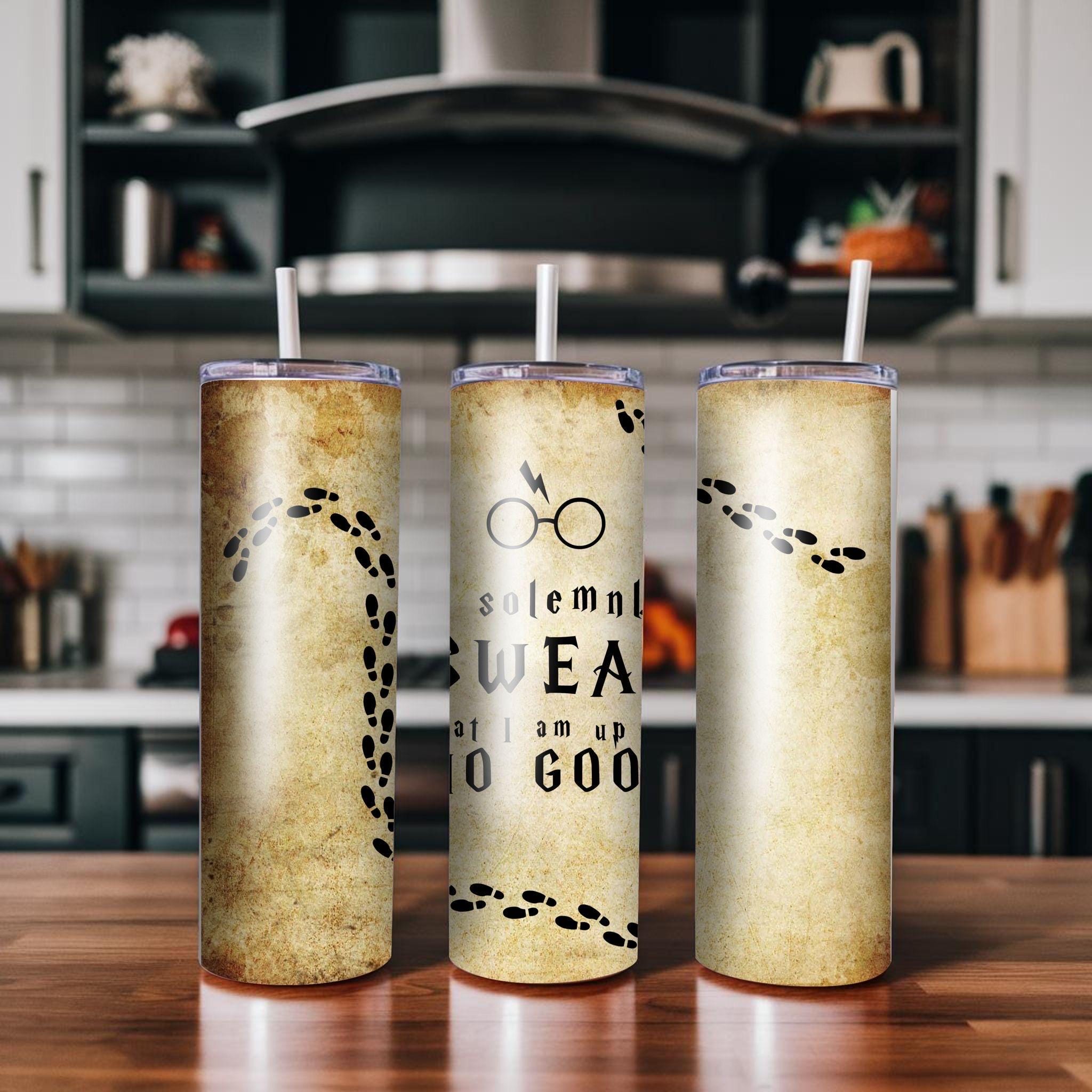 The Marauders Map Harry Potter Tumbler 20 Oz - Etsy