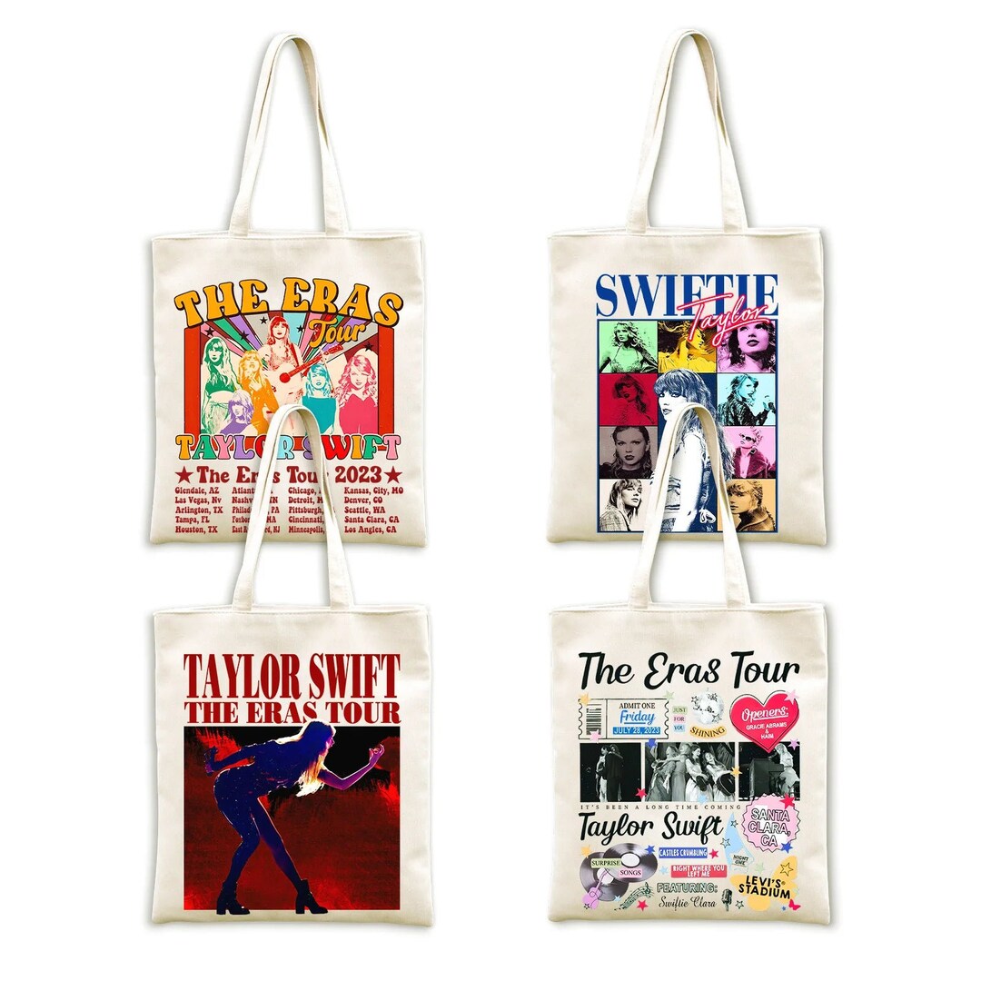 Taylor Swift the Eras Tour Tote Bag Perfect for Swifties on the Go ...