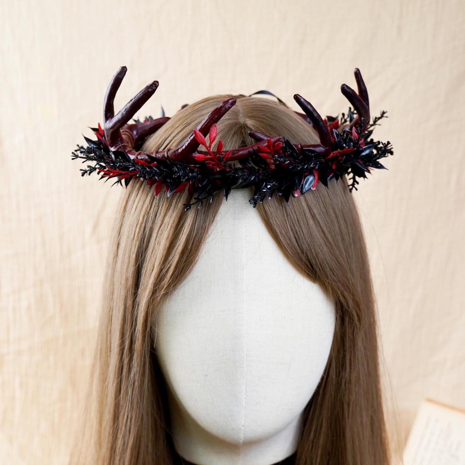 Antler Crown: Elven Forest Headpiece, Woodland Fairy Tiara - Etsy