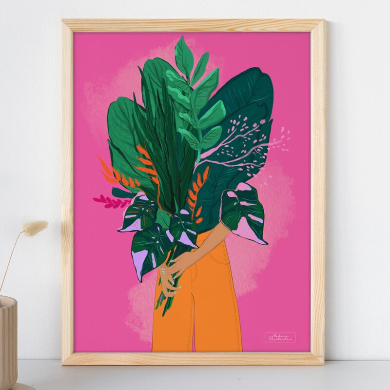 Floral Poster - Etsy