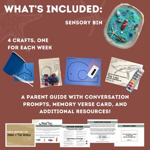 Jonah and the Whale Bible Sensory Kit - Etsy