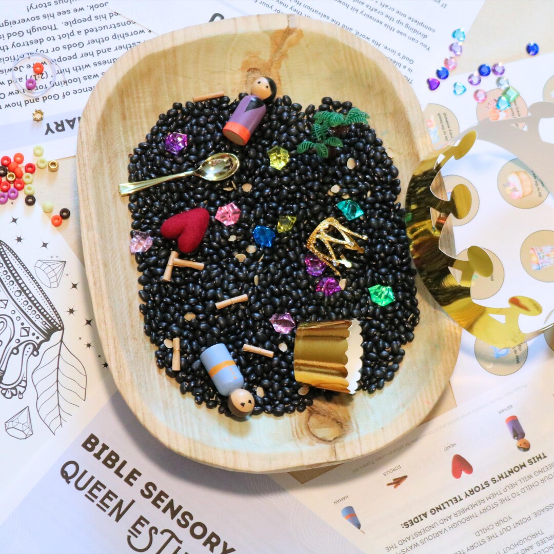 Queen Esther Bible Sensory Kit - Etsy