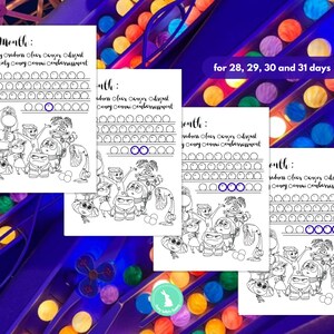 Inside Out 2 Mood Tracker Printable: Daily Emotion Regulation (digital ...