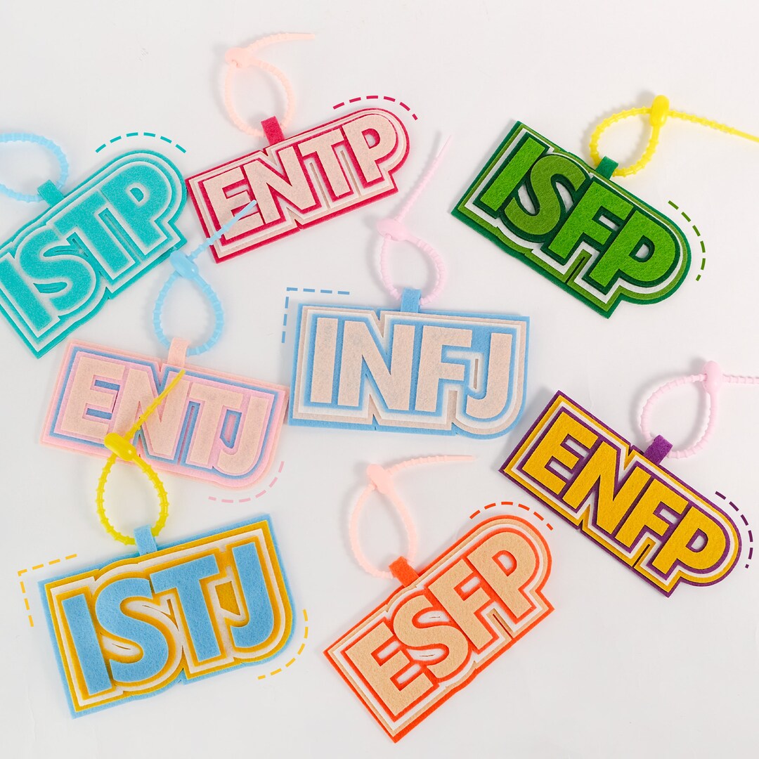 MBTI Personality Type Pendants Creative Jewelry for Displaying Your ...