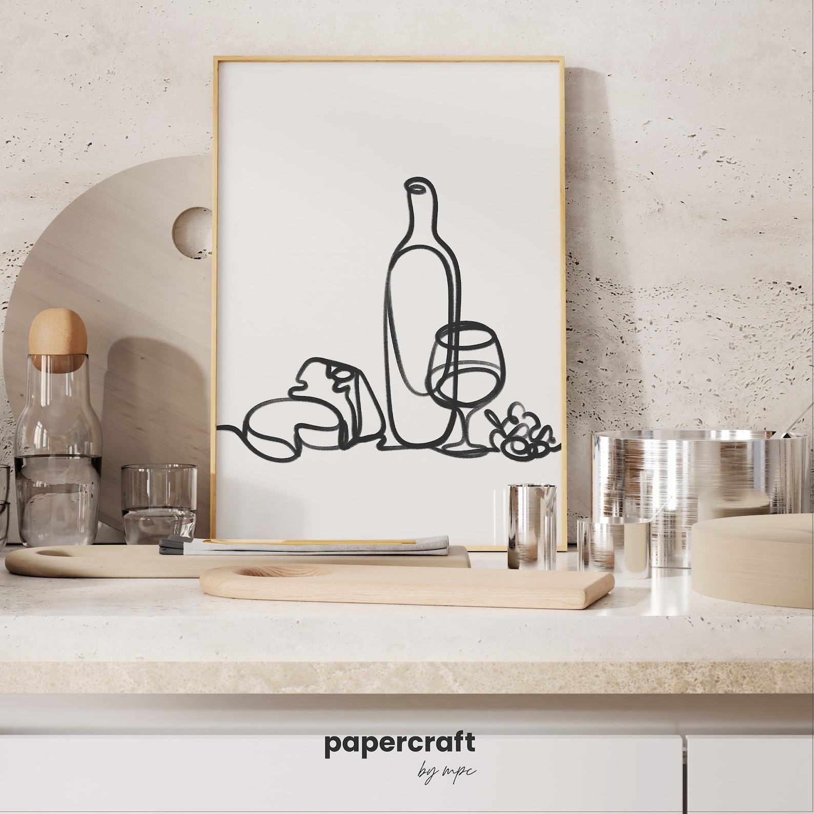 Kitchen Print Set of 3 PRINTABLE | Kitchen Wall Art | Kitchen Gallery ...