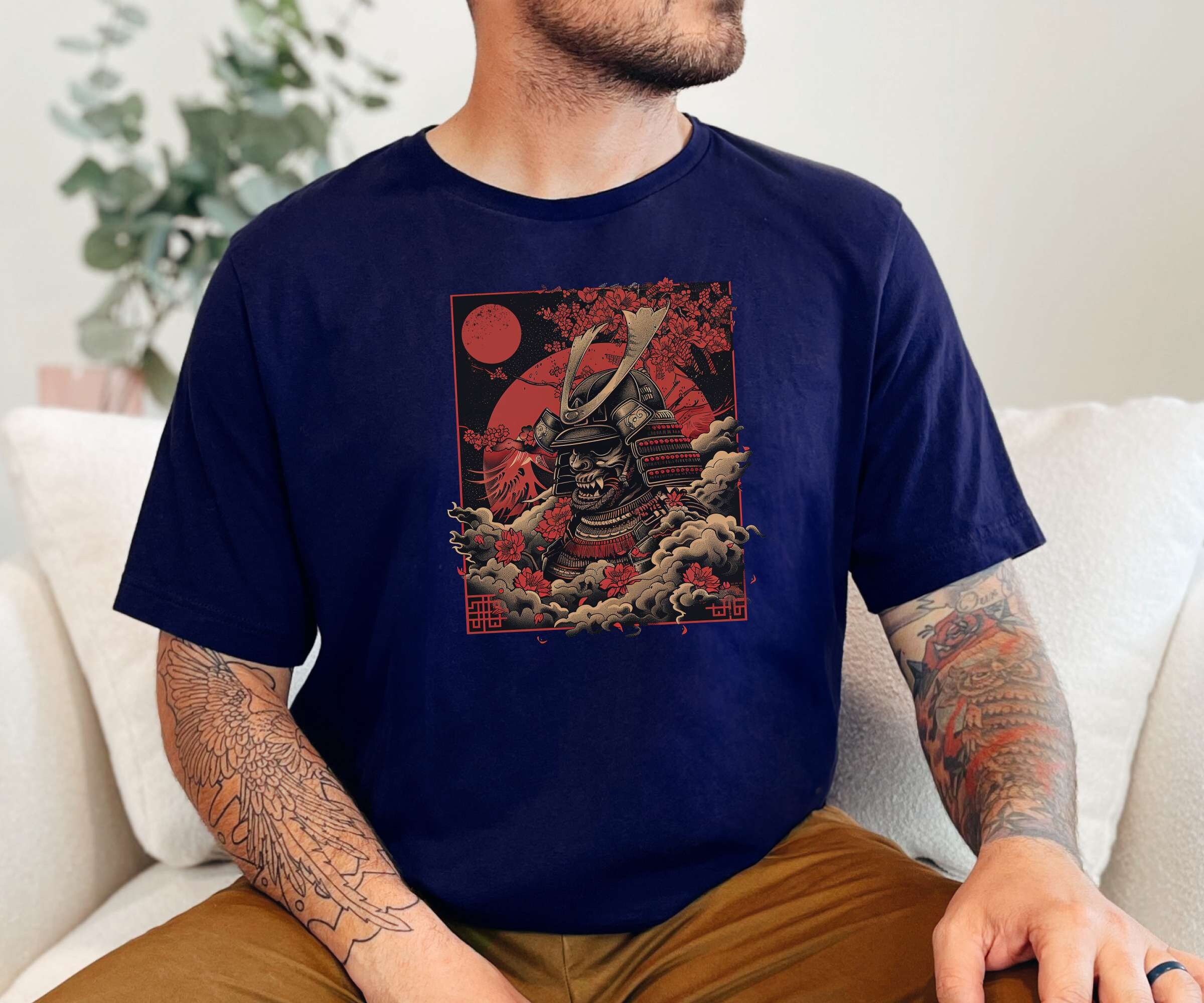 Samurai Warrior Top With Authentic Armor Design, Shogun Raiden Japanese ...