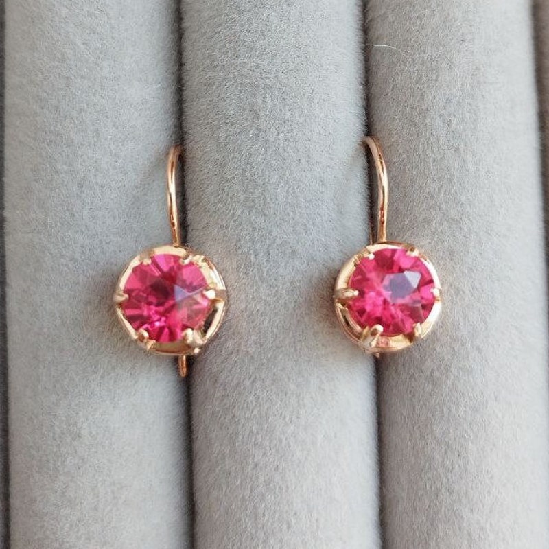 Russian Ruby Jewelry - Etsy