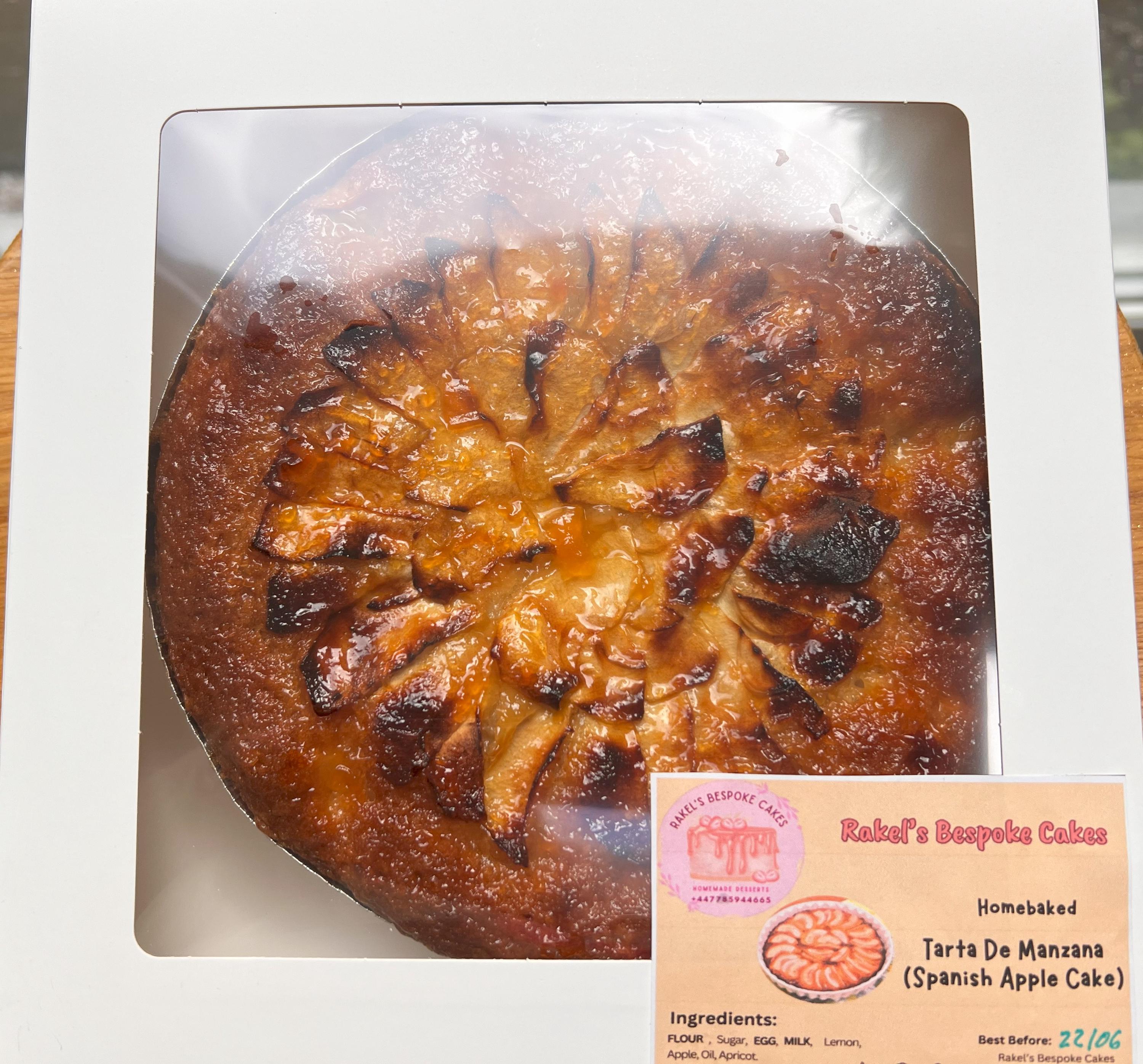 Homemade Traditional Spanish Apple Cake (tarta De Manzana) - Etsy UK
