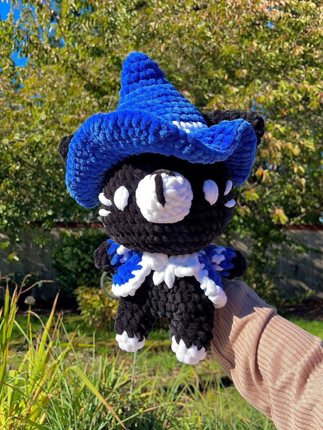 Wizard Cat Jumbo Amigurumi Crochet Plushy - Etsy