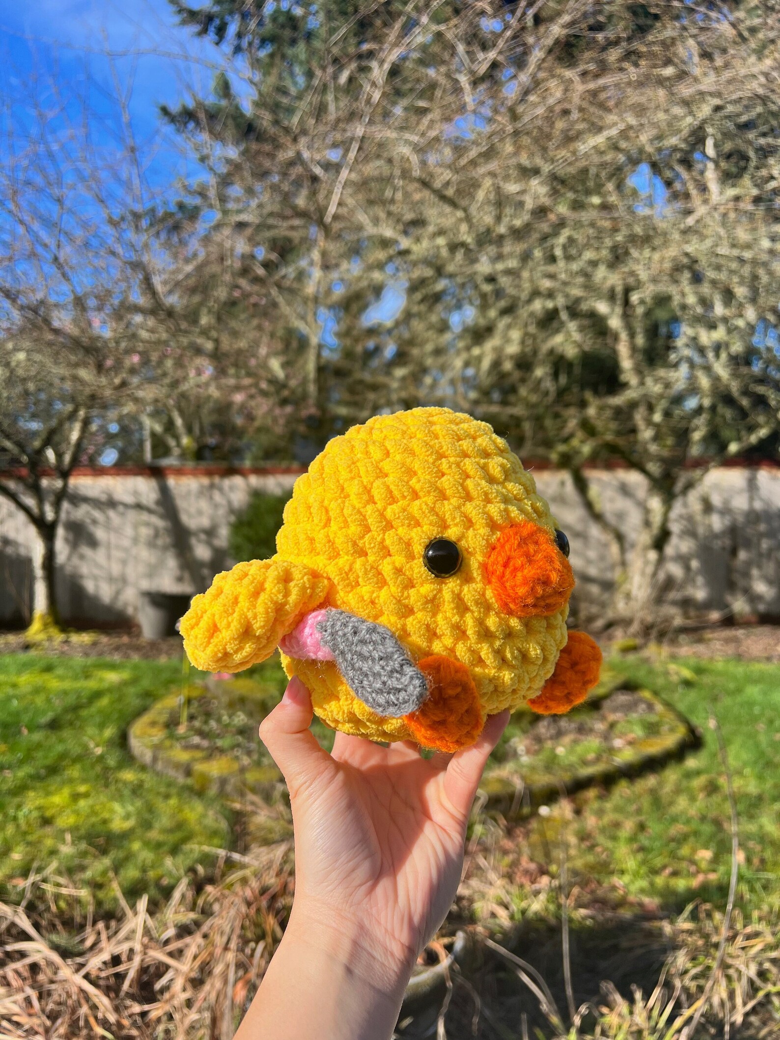Duck Crochet Amigurumi Plush - Etsy