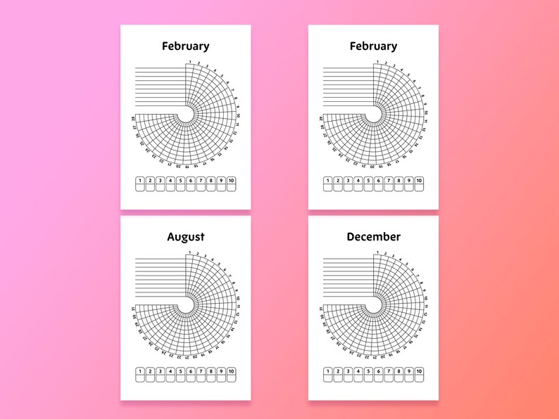 Habit Tracker | Yearly Habit Tracker | Daily Habit Tracker 12 Month ...