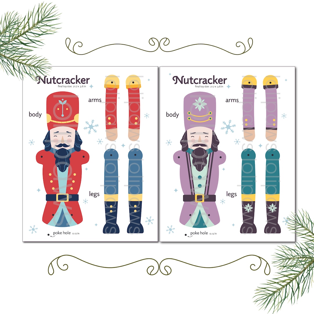 Holiday Crafts for Kids Easy DIY Christmas Nutcracker Toy/ornament ...
