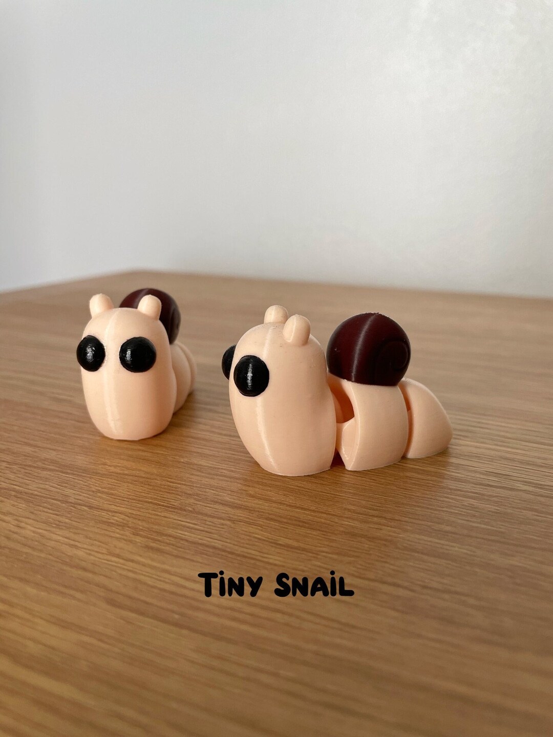 Tiny Snail Articulated Fidget Cute Keyring Fidget Gift - Etsy