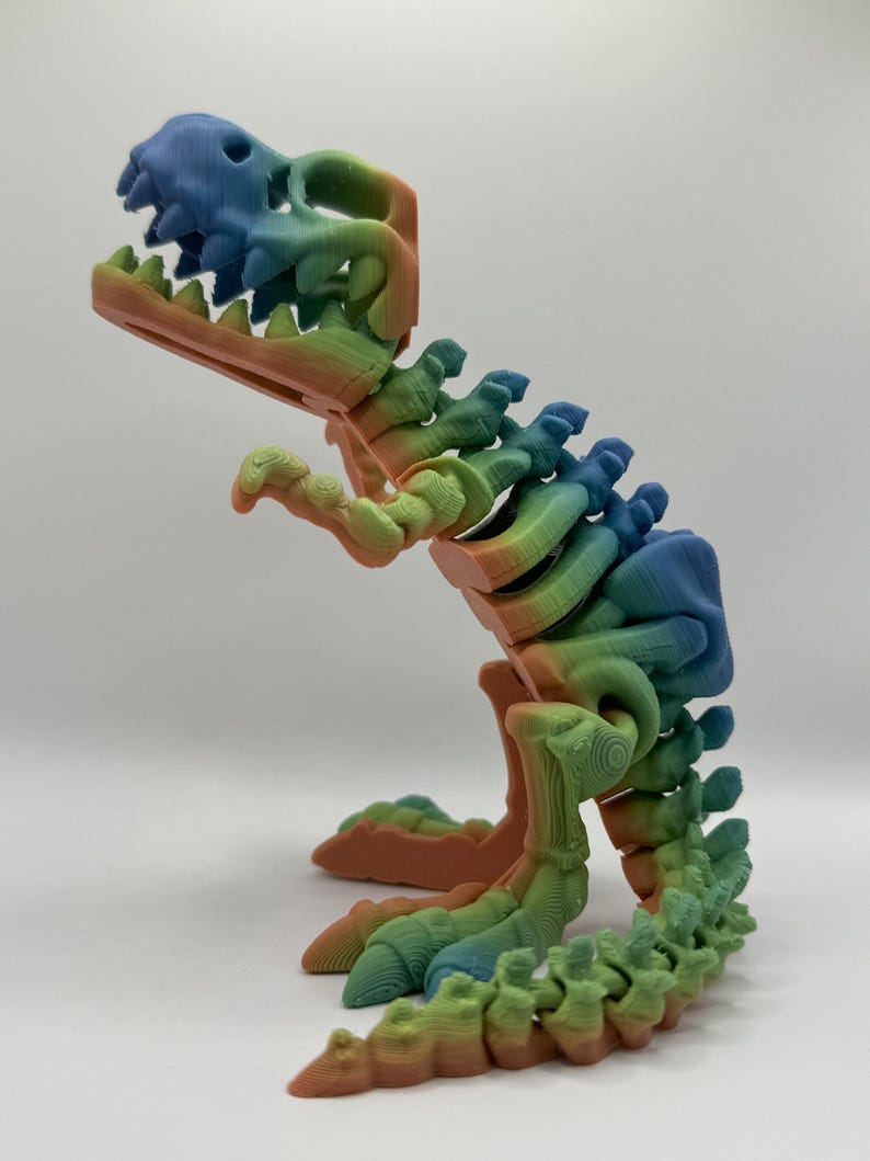 Flexi T-rex Skeleton - Etsy