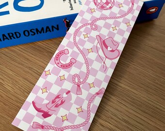 Bookmark Yee Haw Cowgirl Bookmark Cowgirl Boots, Hat Bookish Gift Gift ...