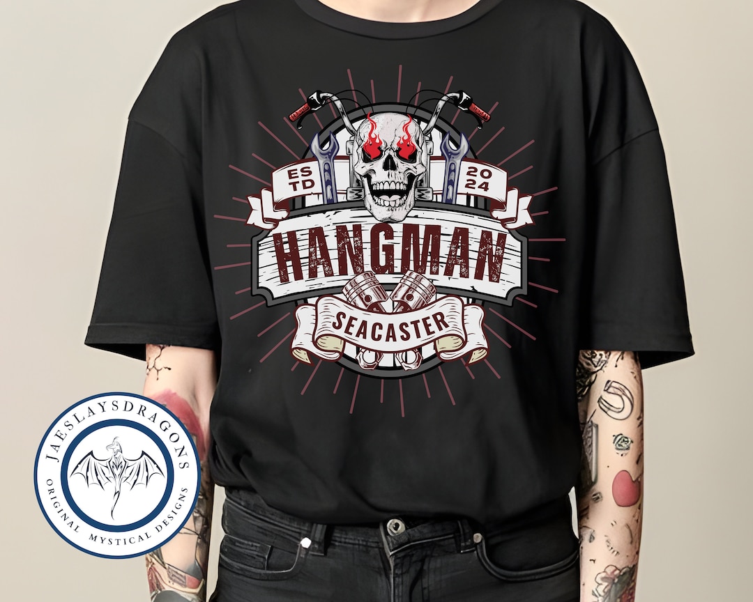 Hangman Seacaster | Dnd Dice | D20 Dice | Dnd Tshirt | Funny Dnd | Gift ...