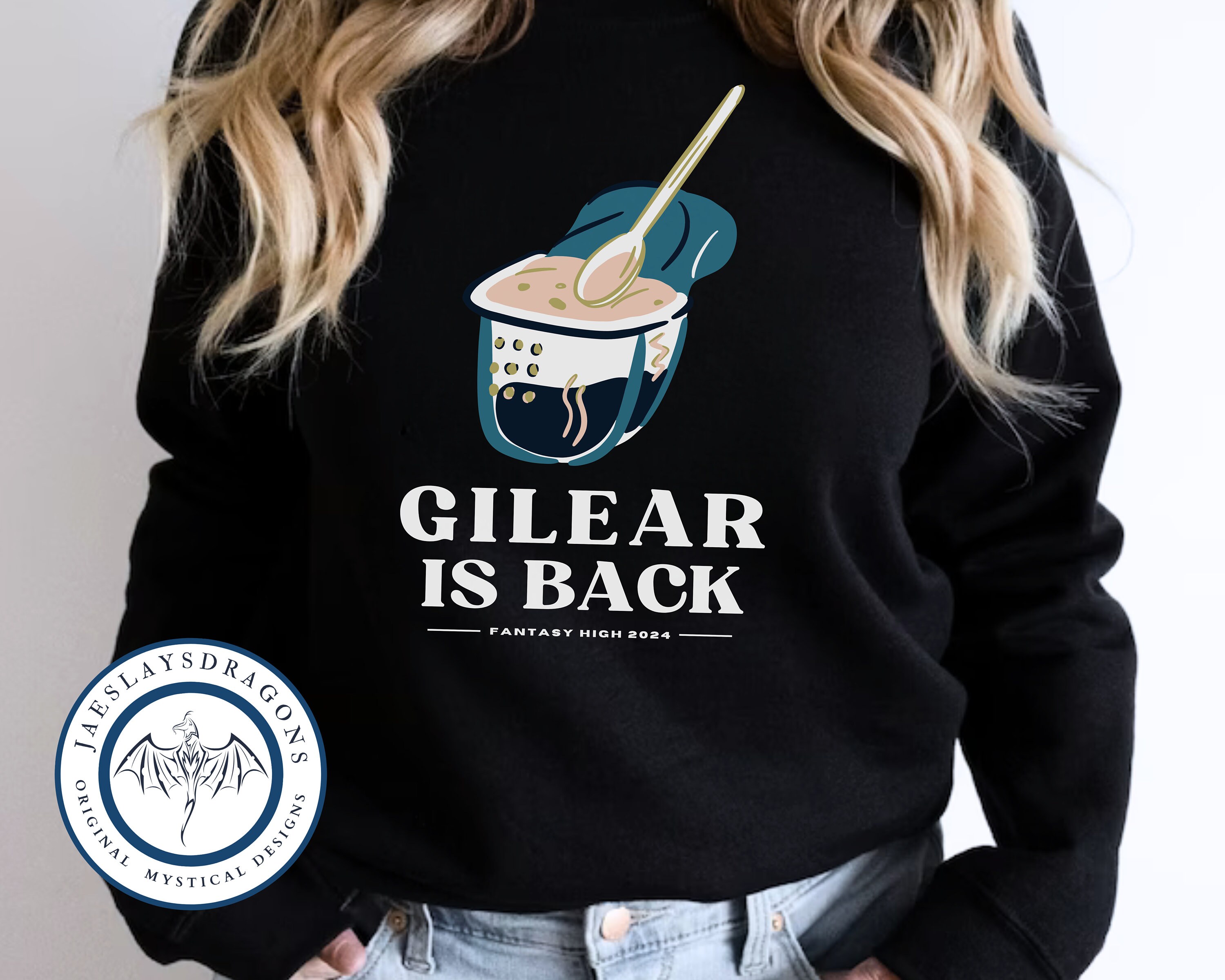Gilear is Back Fantasy High 2024 Dimension 20 DND Crewneck Unisex ...