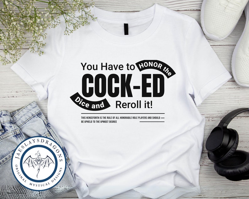 You Have to Honor the Cocked Dice and Reroll It D20 Dice Dnd Dimension ...