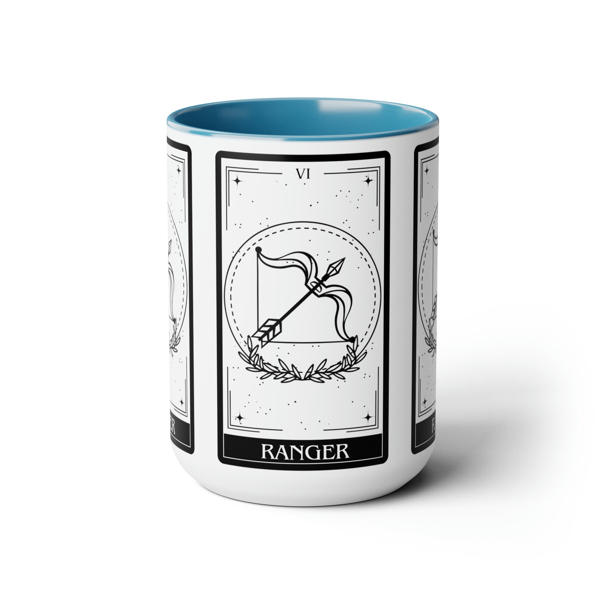 Ranger Tarot Card Dnd Mug, Dungeon Master Cup, Dungeon Master Mug, Dnd ...