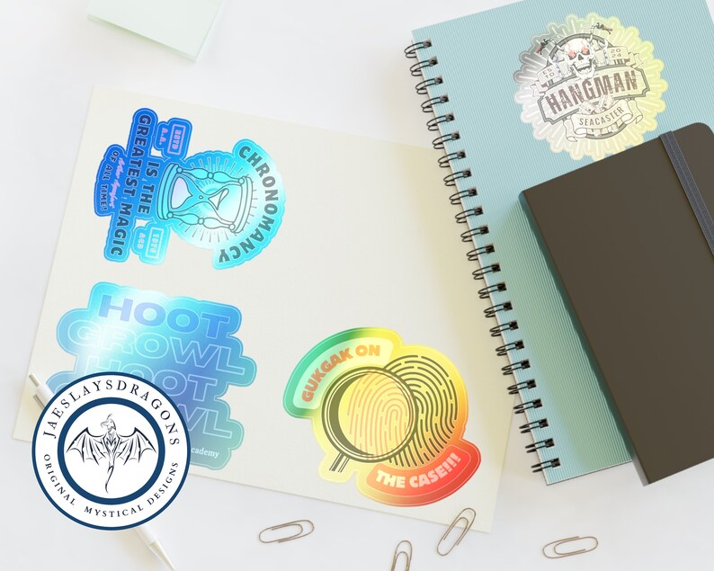 Fantasy High Sticker Sheets Dnd Stickers Dimension 20 Dungeons and ...