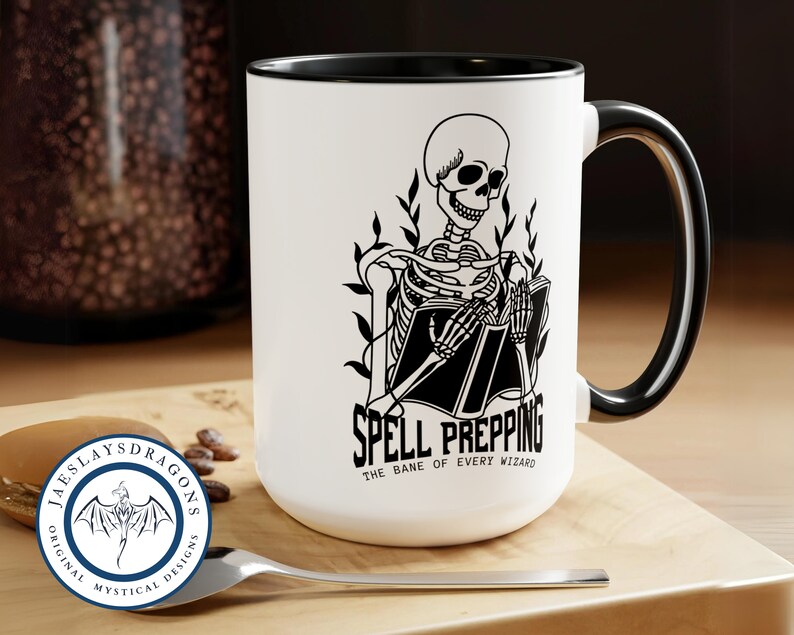 Spell Prepping the Bane of Every Wizard, DND Wizard, Dnd Mug, Dungeon ...