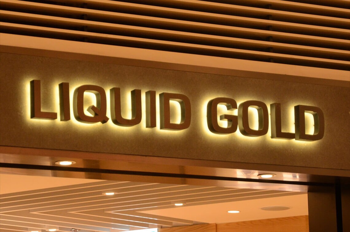 Metal Sign 3D Logo Outdoor Business Sign Laser Cut Sign Custom Backlit ...