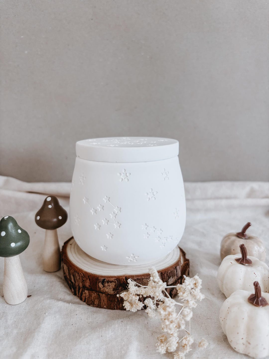 Star - Tin With Constellation - Jewelry Box - Storage Box - Tealight ...