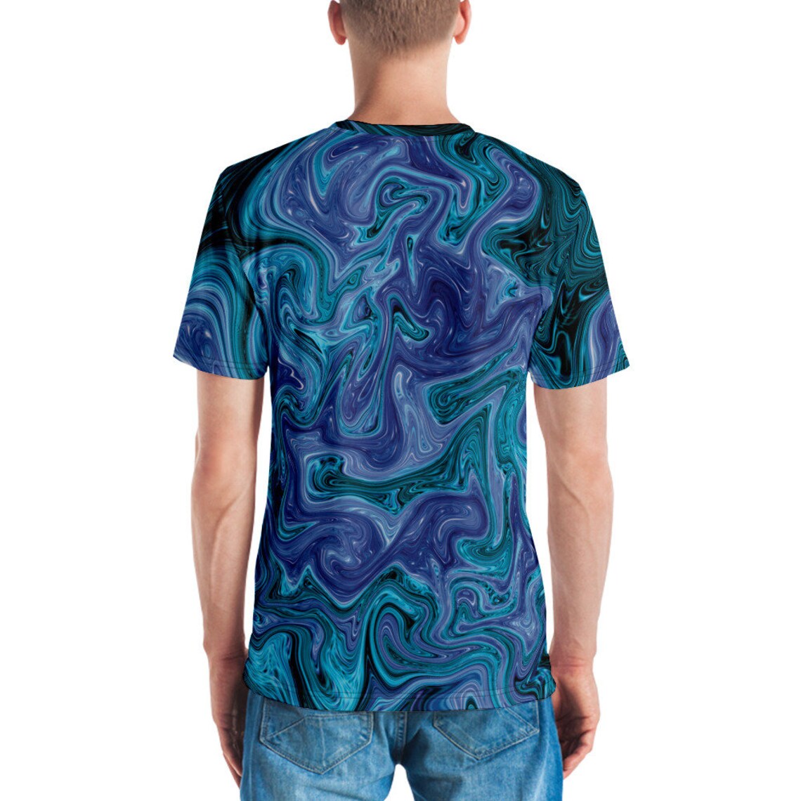 Echo Chamber T-shirt Nr.3, All Over Print, Dance, Rave, Liquid, Liquid ...