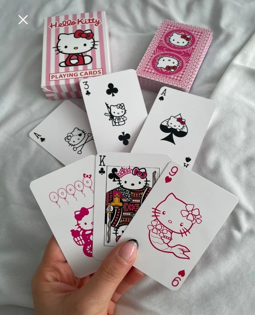 Anime Hello Kitty Playing Cards, Hello Kitty Poker Cards, Playing Cards ...
