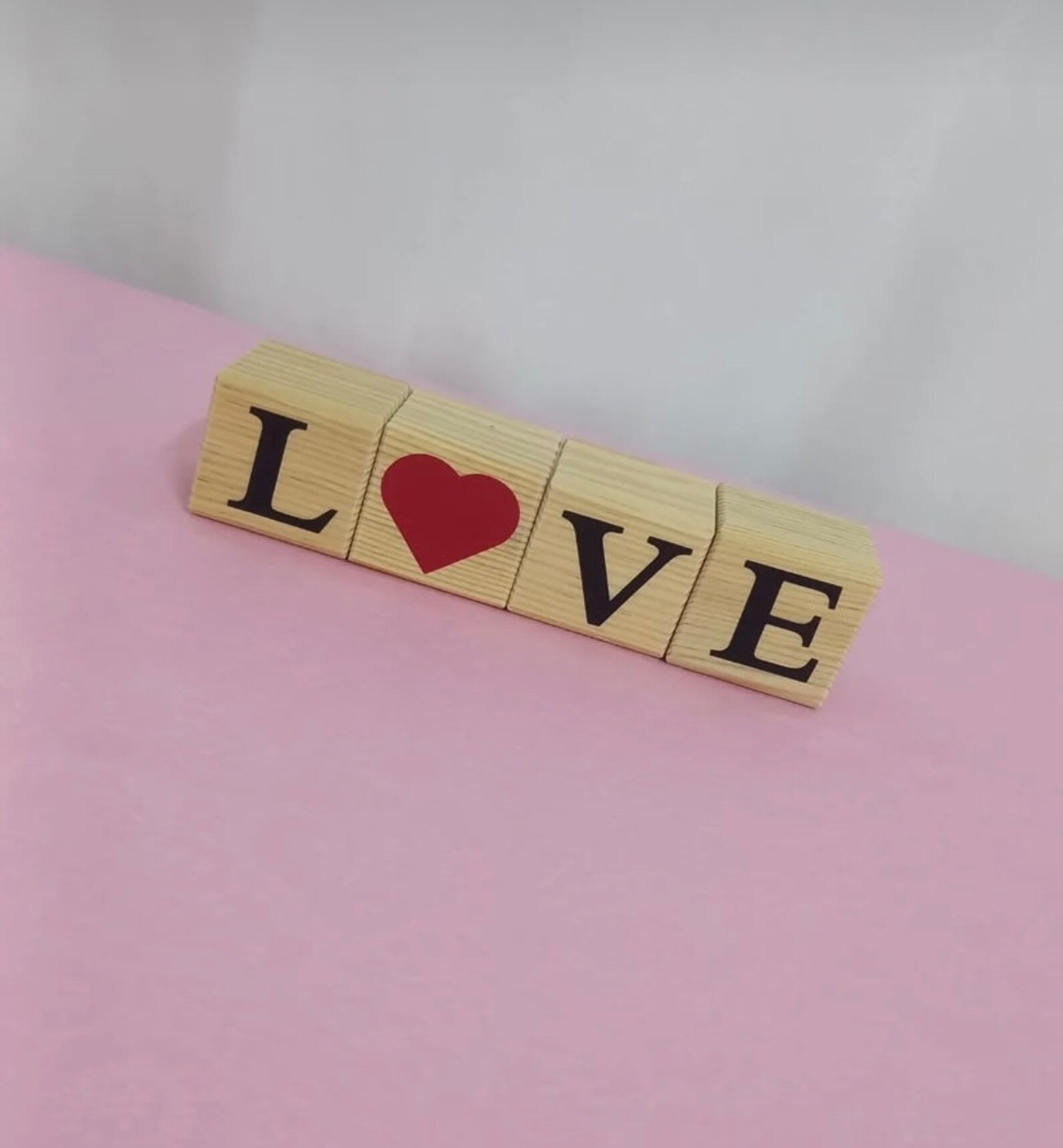 Love Coffee Wood Decor Cub, Coffee Decor Cub, Love Decor Cub, Wood Cub ...