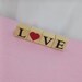 Love Coffee Wood Decor Cub, Coffee Decor Cub, Love Decor Cub, Wood Cub ...