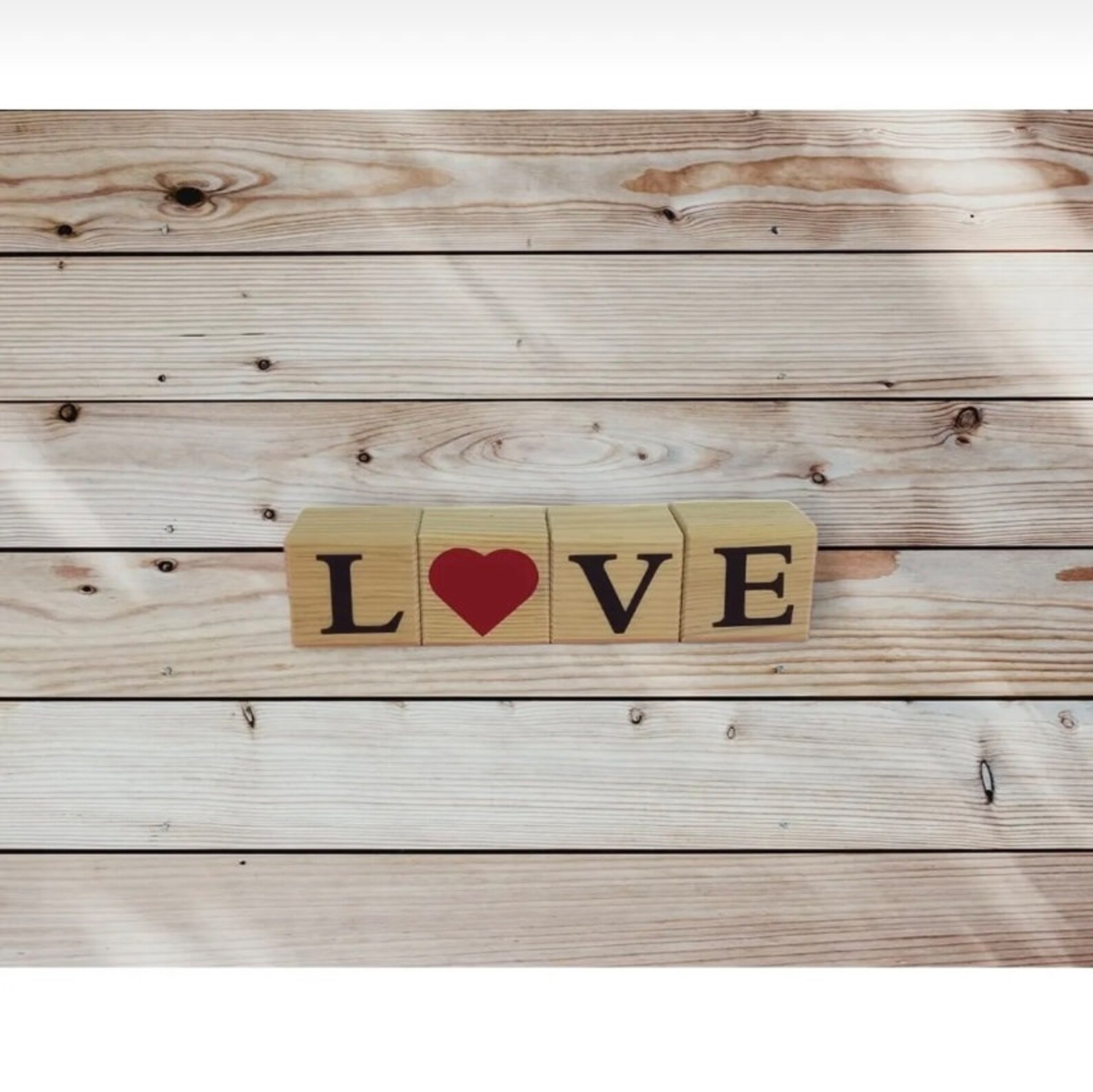 Love Coffee Wood Decor Cub, Coffee Decor Cub, Love Decor Cub, Wood Cub ...