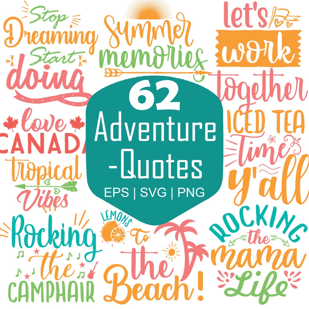 62 Adventure Stickers Png, Adventure Sticker Bundle, Adventure Outdoor ...