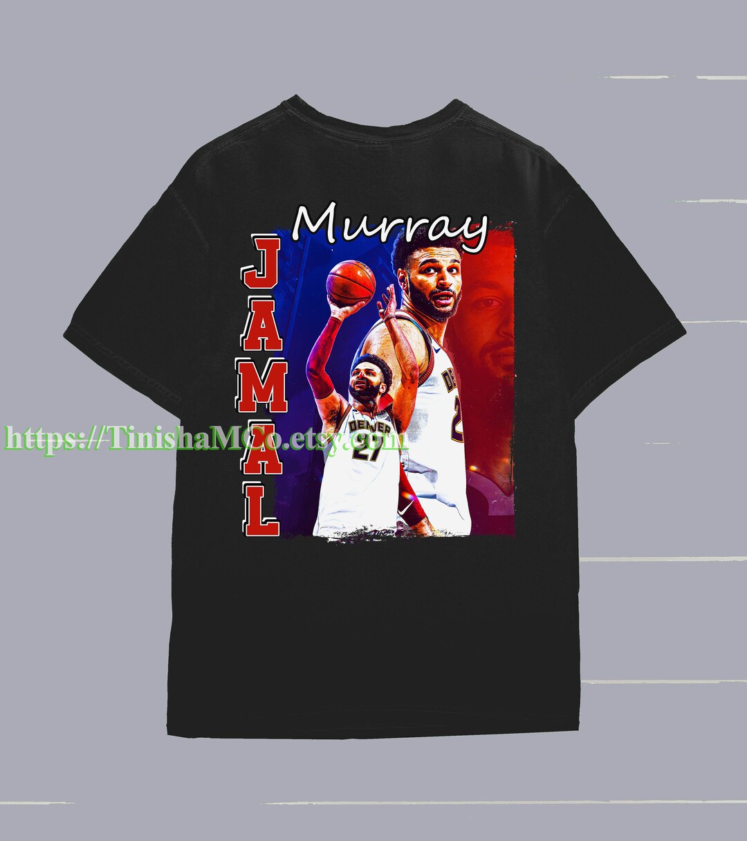 Jamal Murray Unisex T-shirt, Jamal Murray Graphic Tee, Jamal Murray ...