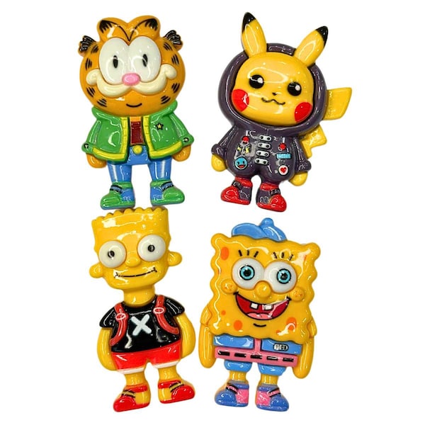 Pikachu and Friends Svg - Etsy