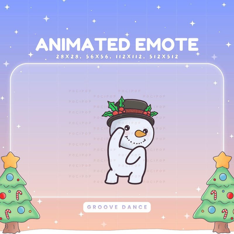 Dancing Animated Snowman - Etsy
