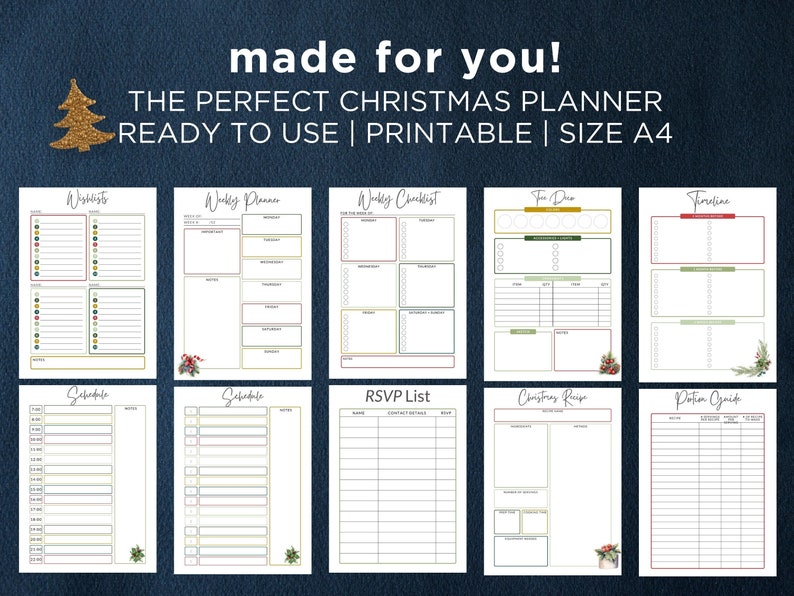 The Ultimate Christmas Planner| Digital Christmas Planner| Printable ...
