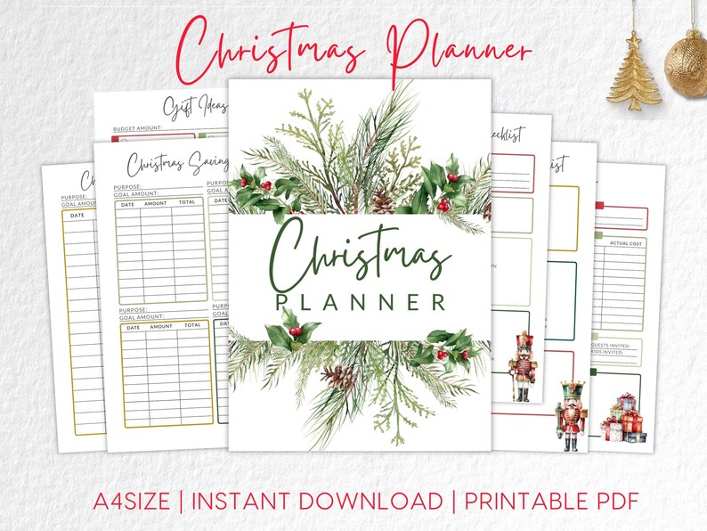 The Ultimate Christmas Planner| Digital Christmas Planner| Printable ...