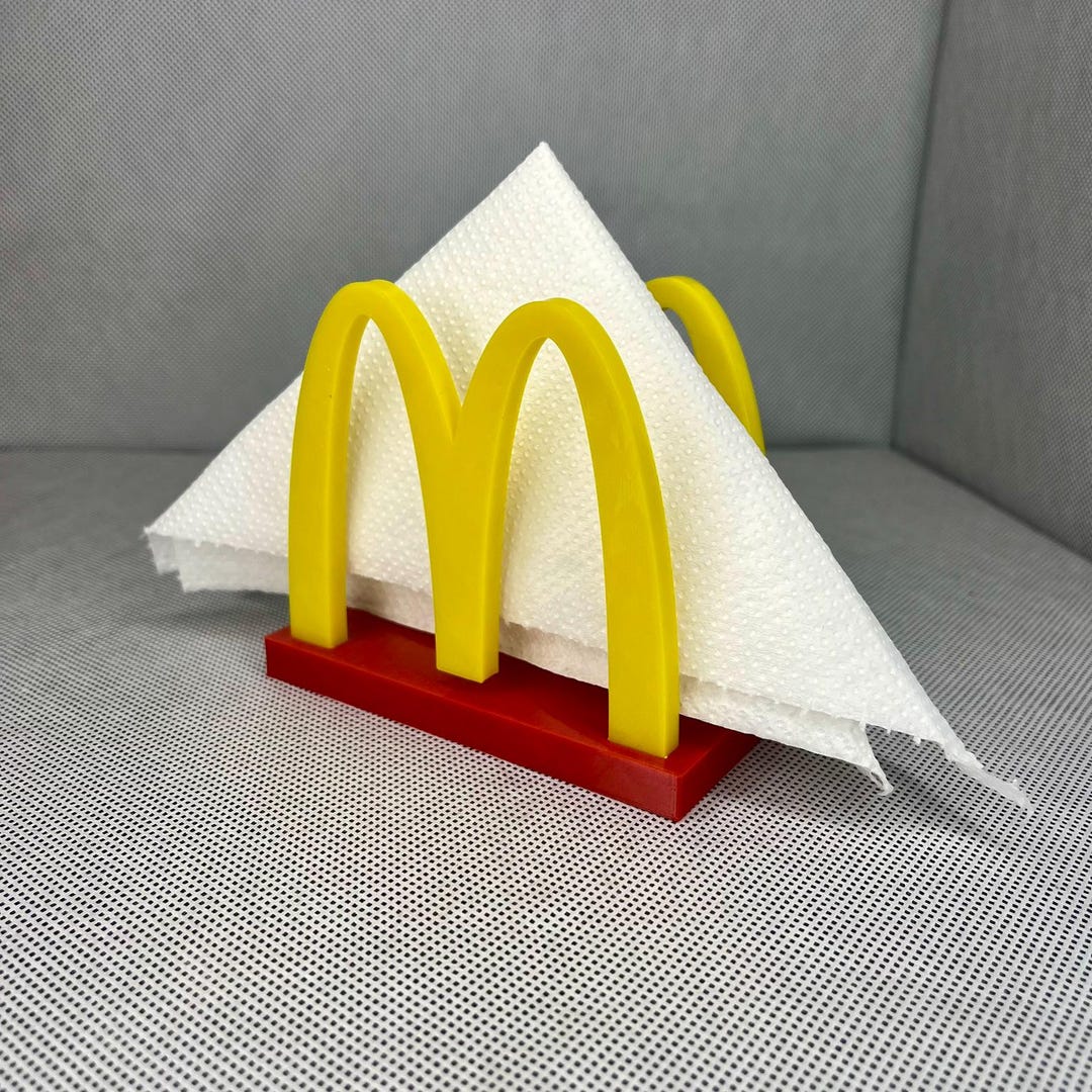 Mcdonalds Napkins Holder 3D Printed - Etsy