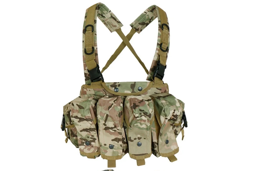 Russia/soviet Combat Vest, Chest Rig jhuk for AK 5.45 and 7.62 ...