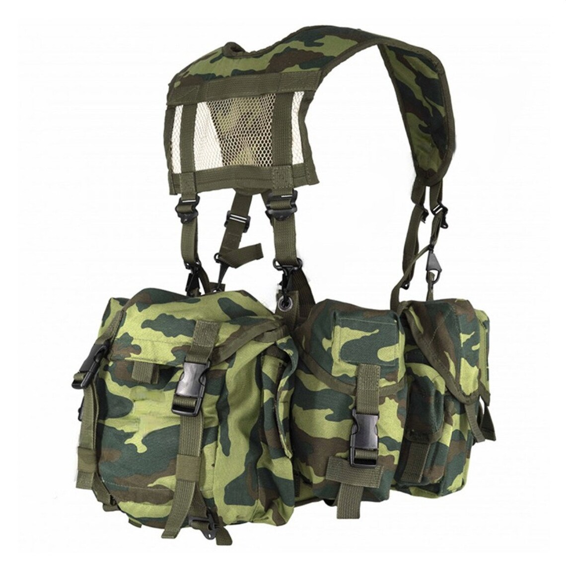 Original Soviet VDV Vest, Chest Rig 6sh104. the Version for AK, 5.45 ...