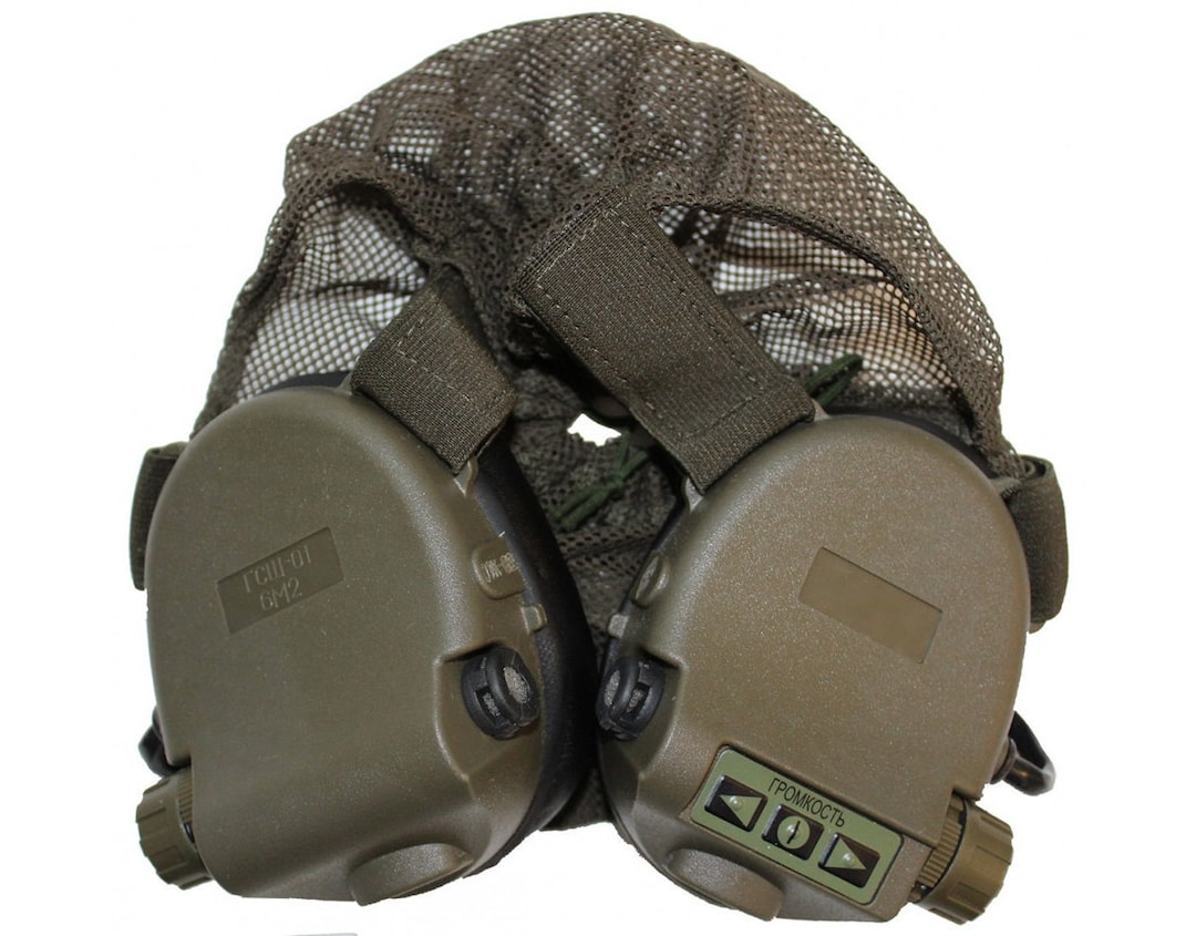 Russian Ratnik Headphones Gssh-01 6M2 Active Hearing - Etsy Singapore