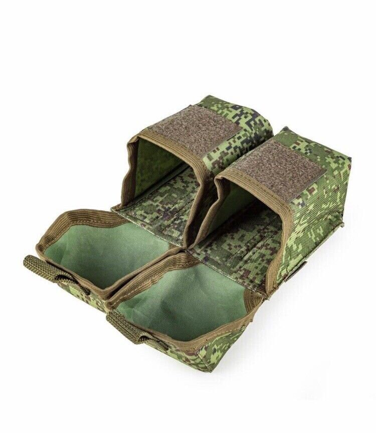 Set of Two Russian Army for Two Grenades RGD Pouchs techincom, EMR Camo ...
