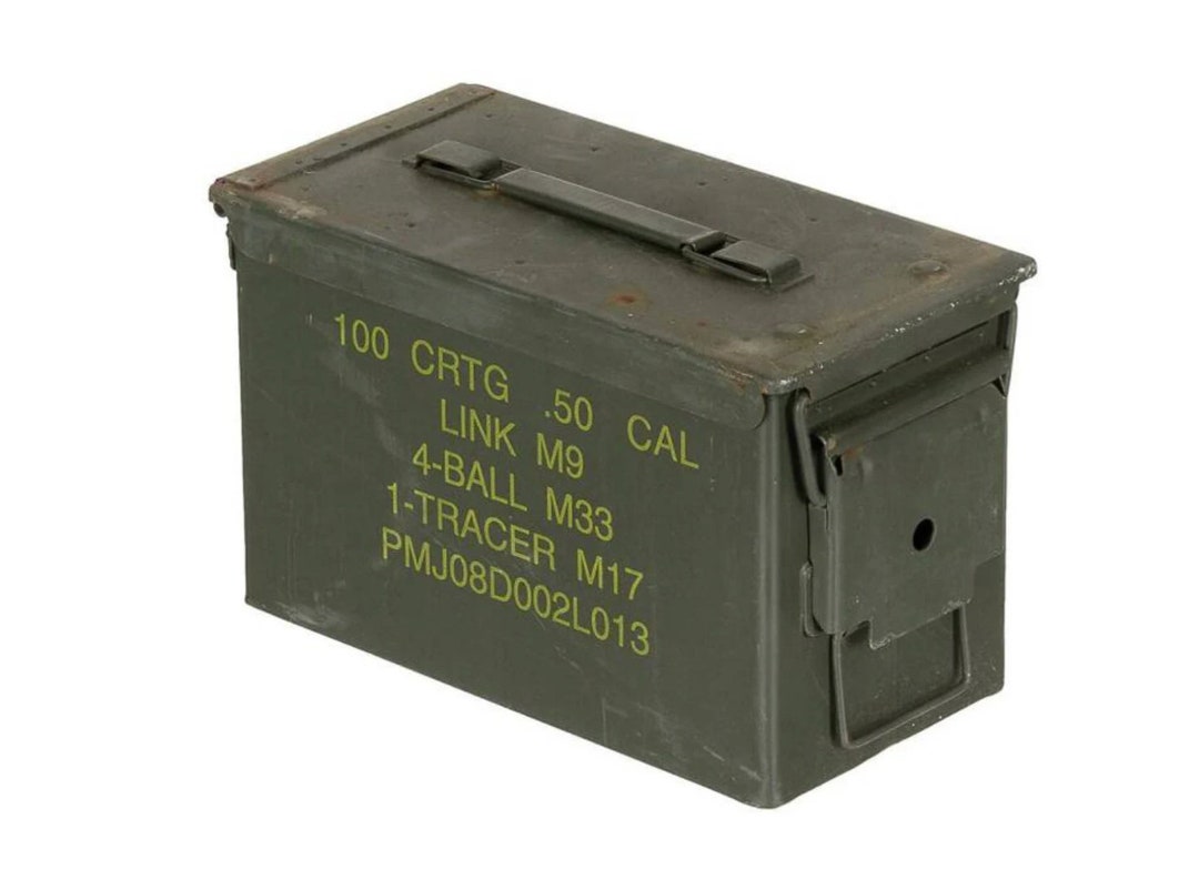 US M2A1 .50 Cal Ammo Can/box, US Army Surplus. - Etsy