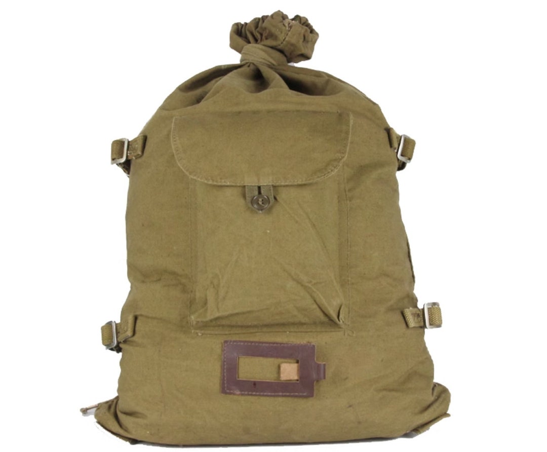Soviet Army Soldier Haversack Bag, BACKPACKS, sidor world War II 1941 ...