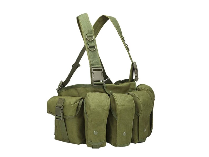 Russia/soviet Combat Vest, Chest Rig jhuk for AK 5.45 and 7.62 ...