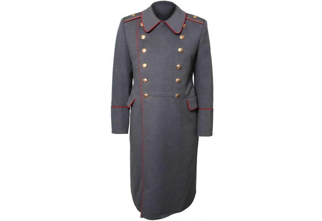 Replica Soviet General Overcoat, Winter Soviet Coat, Army, USSR, Shinel ...