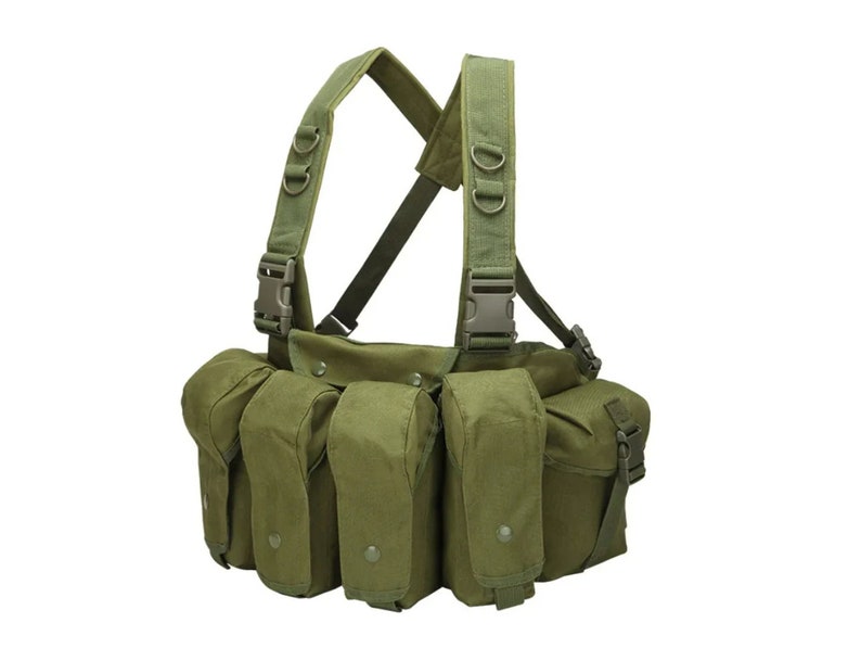 Russia/soviet Combat Vest, Chest Rig jhuk for AK 5.45 and 7.62 ...