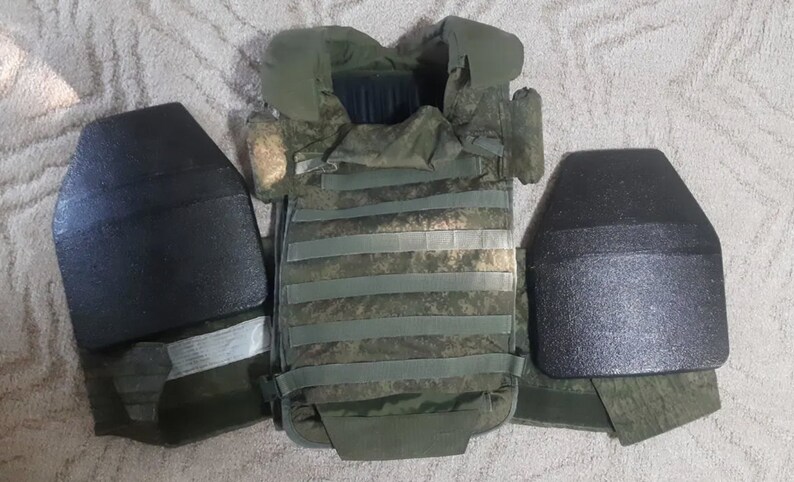 Original Russian Bulletproof Body Armor 4 Level 6b45, Plate Carrier ...